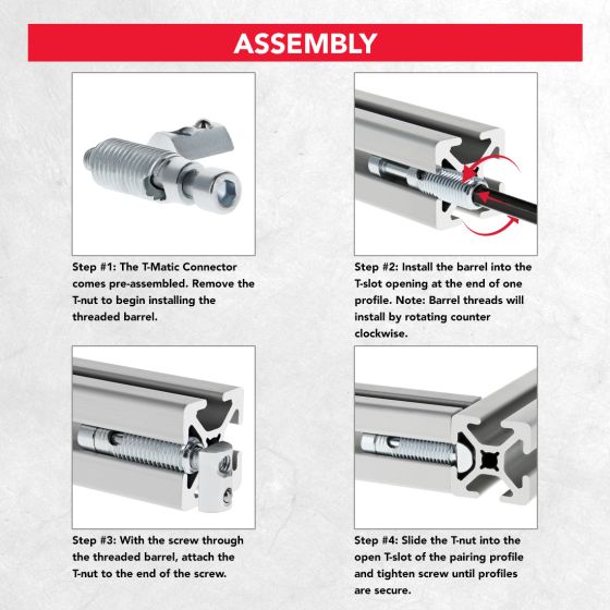 14200 - 10 & 25 Series T-Matic Connector – Rocky Mountain Motion Control